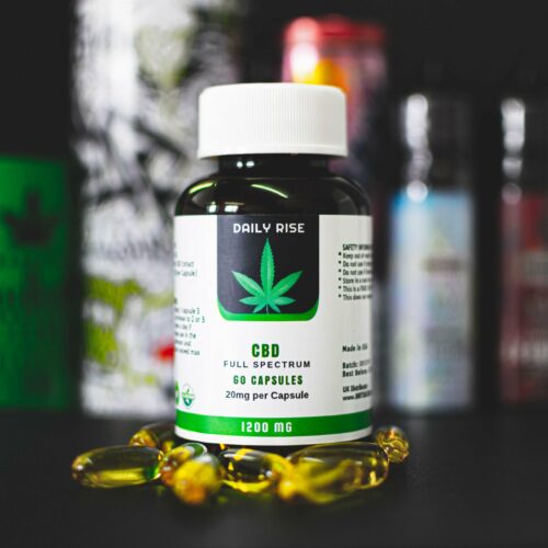 Daily Rise - Full Spectrum CBD Softgel Capsules - 1200mg - 60 Capsules ... Daily Rise - Full Spectrum CBD Softgel Capsules - 1200mg - 60 Capsules ...